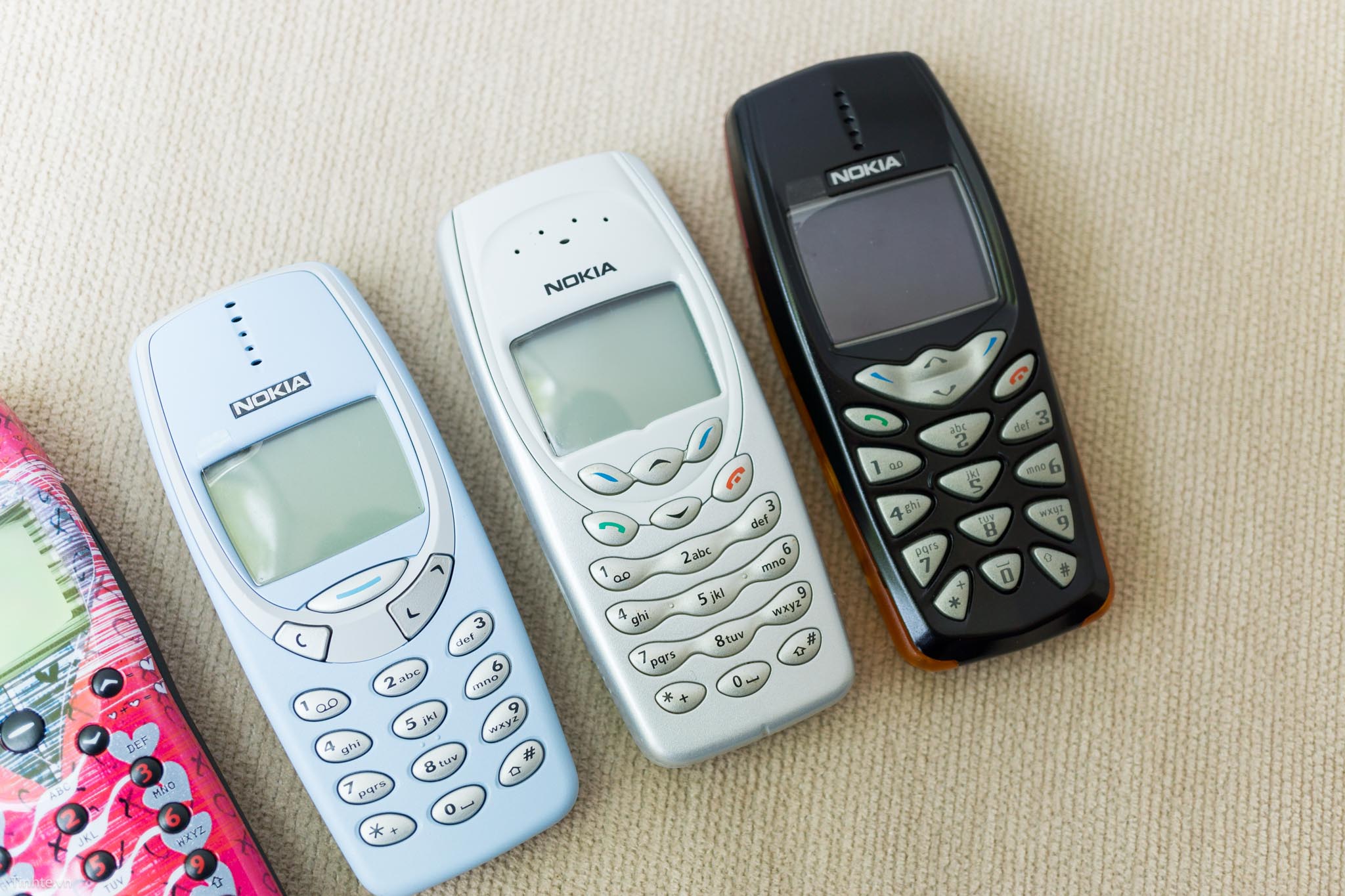 [Vui vẻ] Trên tay "tứ quý 3" của Nokia: 3210, 3310, 3410 và 3510 | Tinh tế